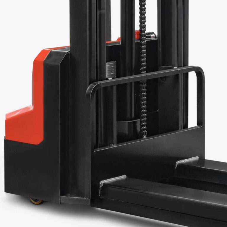 A series mini range pallet stacker-Double Column – Grupo Pomiglio